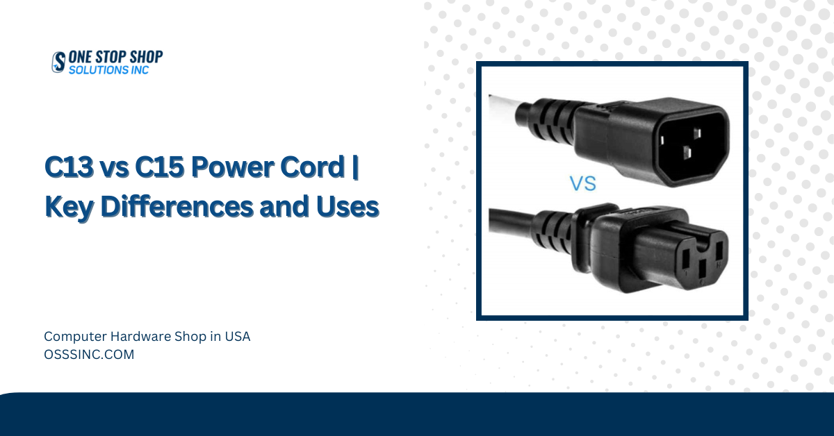 C13 vs C15 Power Cord: Key Differences and Uses